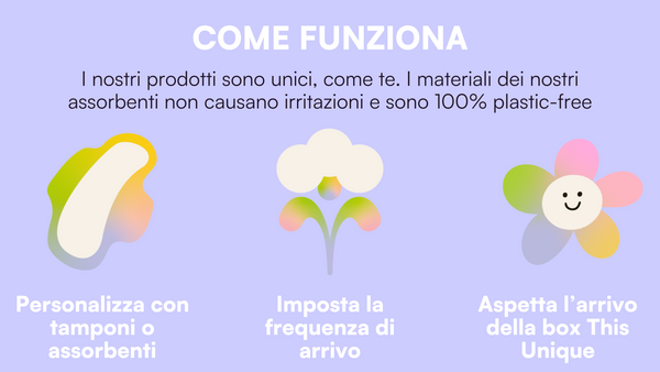 This Unique, assorbenti biodegradabili in cotone organico